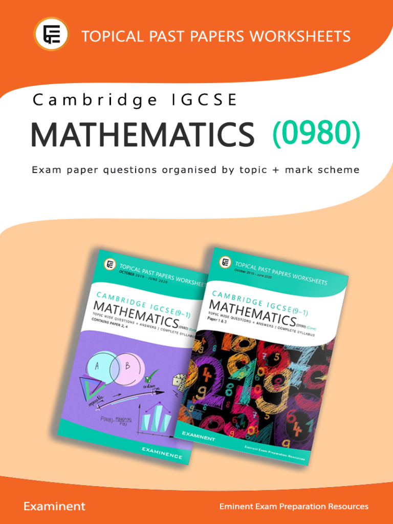 Cambridge IGCSE Past Papers By Topic 2025