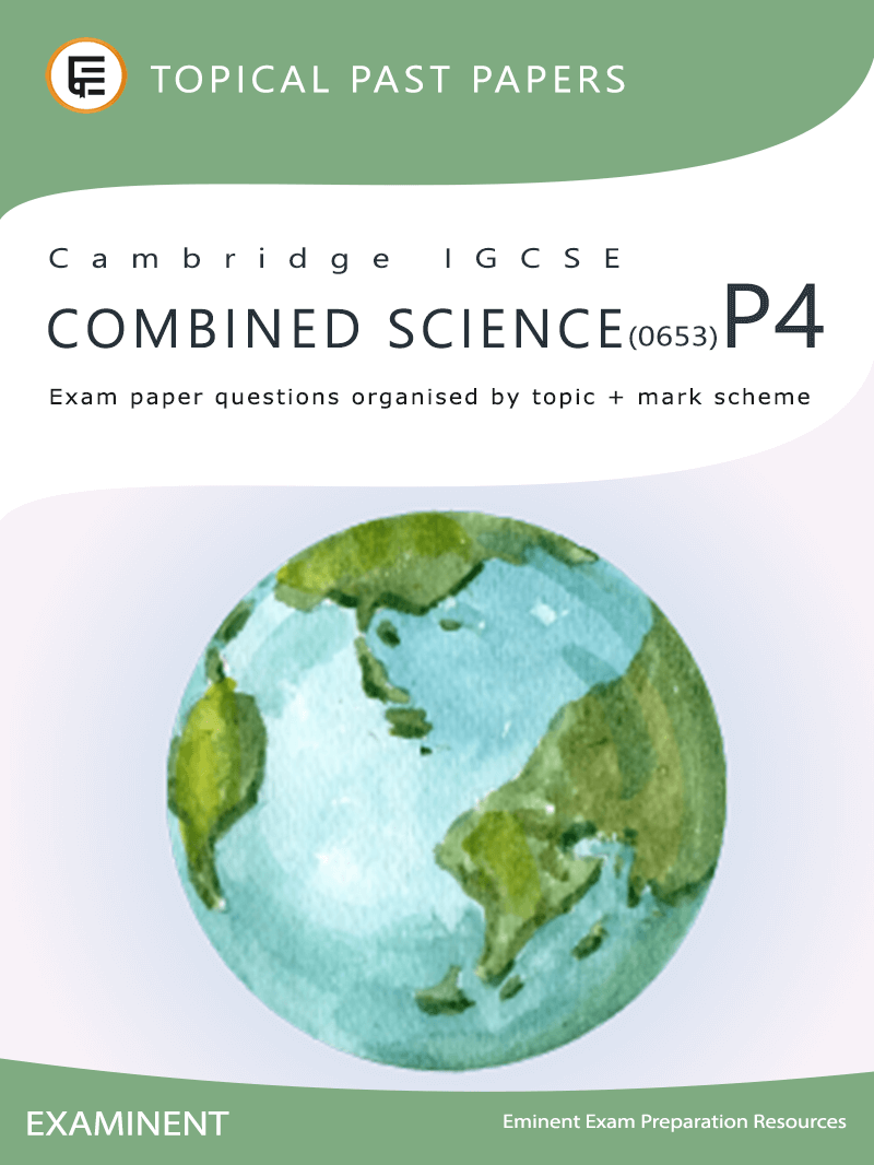 IGCSE Combined Science (0653) Topical Past Paper Workbook